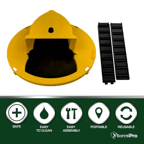 Bucket Mouse Trap | Bucket Trap for Mice and Rats | Multi Catch | Auto Reset 5 Gallon Bucket Mouse Trap | Mouse Traps Bucket for Indoor and Outdoor Use | Reusable Bucket Mouse Trap Lid