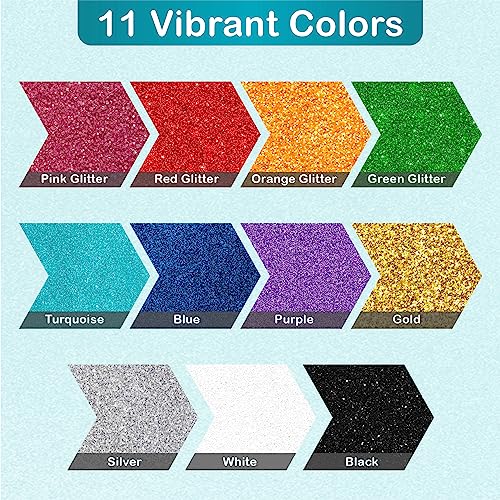 Glitter- Noverbee Silver Glitter, Fine Glitter- 50g Extra Fine Glitter. Great Resin Accessories, Craft Glitter, Glitter Powder for Slime, Powder for Nails, tumblers, Ornaments, Candle.