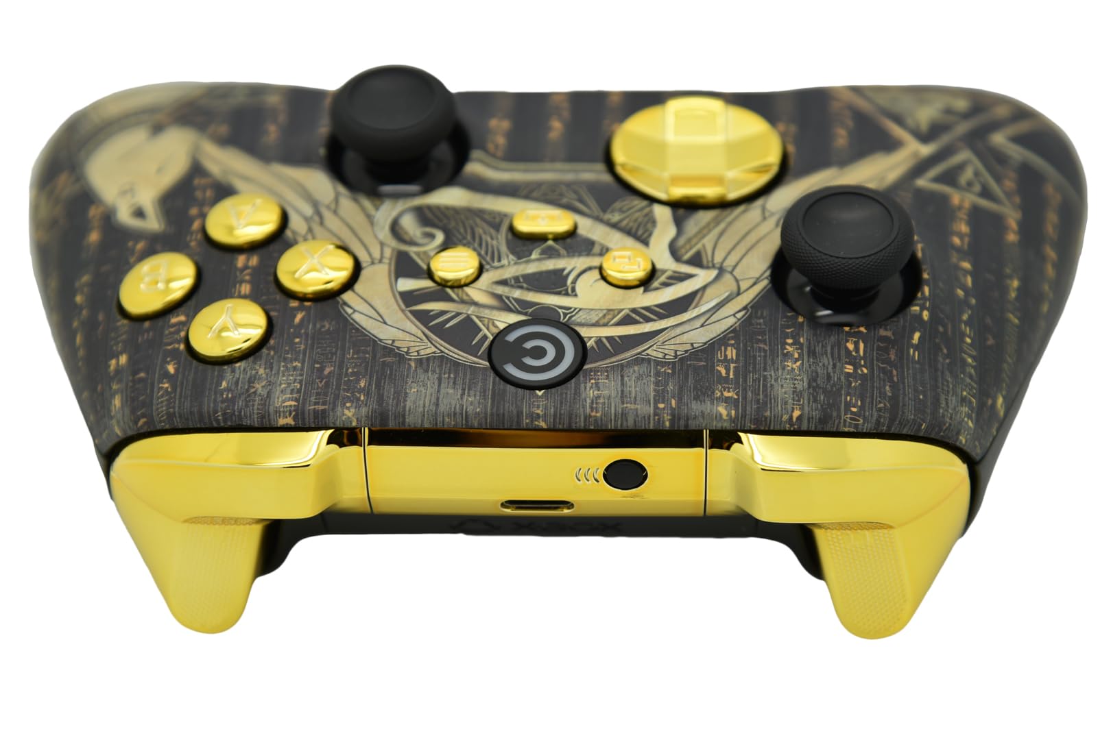 Designer Series Custom Wireless Controller for PC, Windows, Series X/S & One - Multiple Designs Available (Weeds & Green Chrome Inserts)
