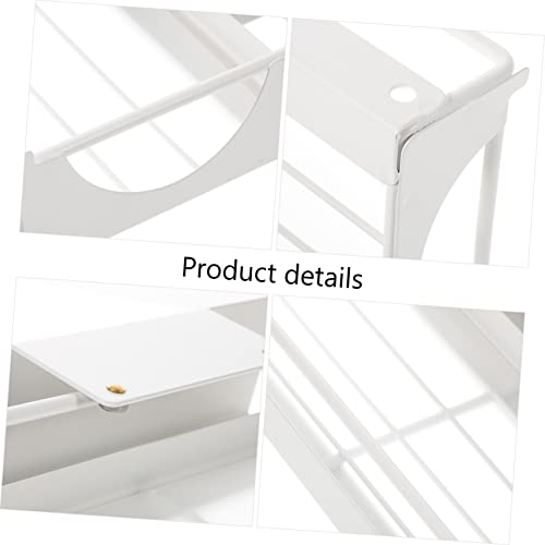 CHILDWEET Pull Drawer Cabinet The Bathroom Basket for Steel Organizer Heavy Sliding Slide Under Clo Kitchen Sink Shelf Storage Home Duty Out White Rack Metal Organizers Pantry Shelves