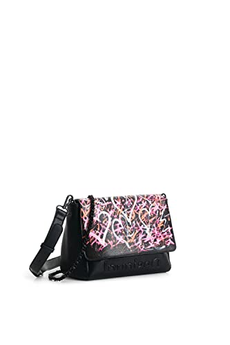 Desigual Accessories PU Across Body Bag, Black