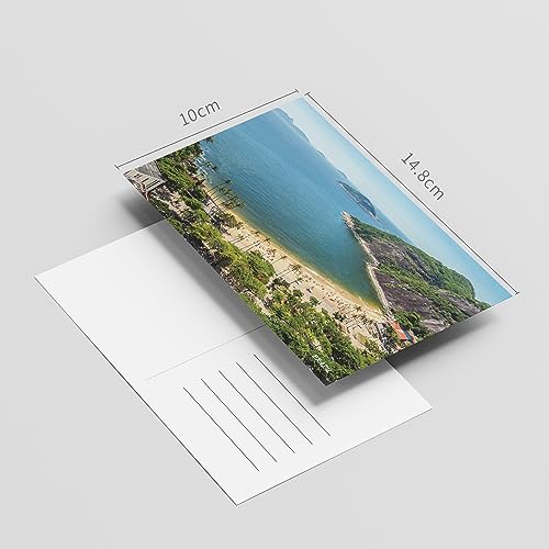 Dear Mapper Brazil Natural Landscape Postcards Pack 20pc/Set Postcards From Around The World Greeting Cards for Business World Travel Postcard for Mailing Decor Gift