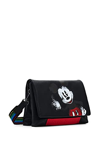 Desigual Accessories PU Across Body Bag, Black