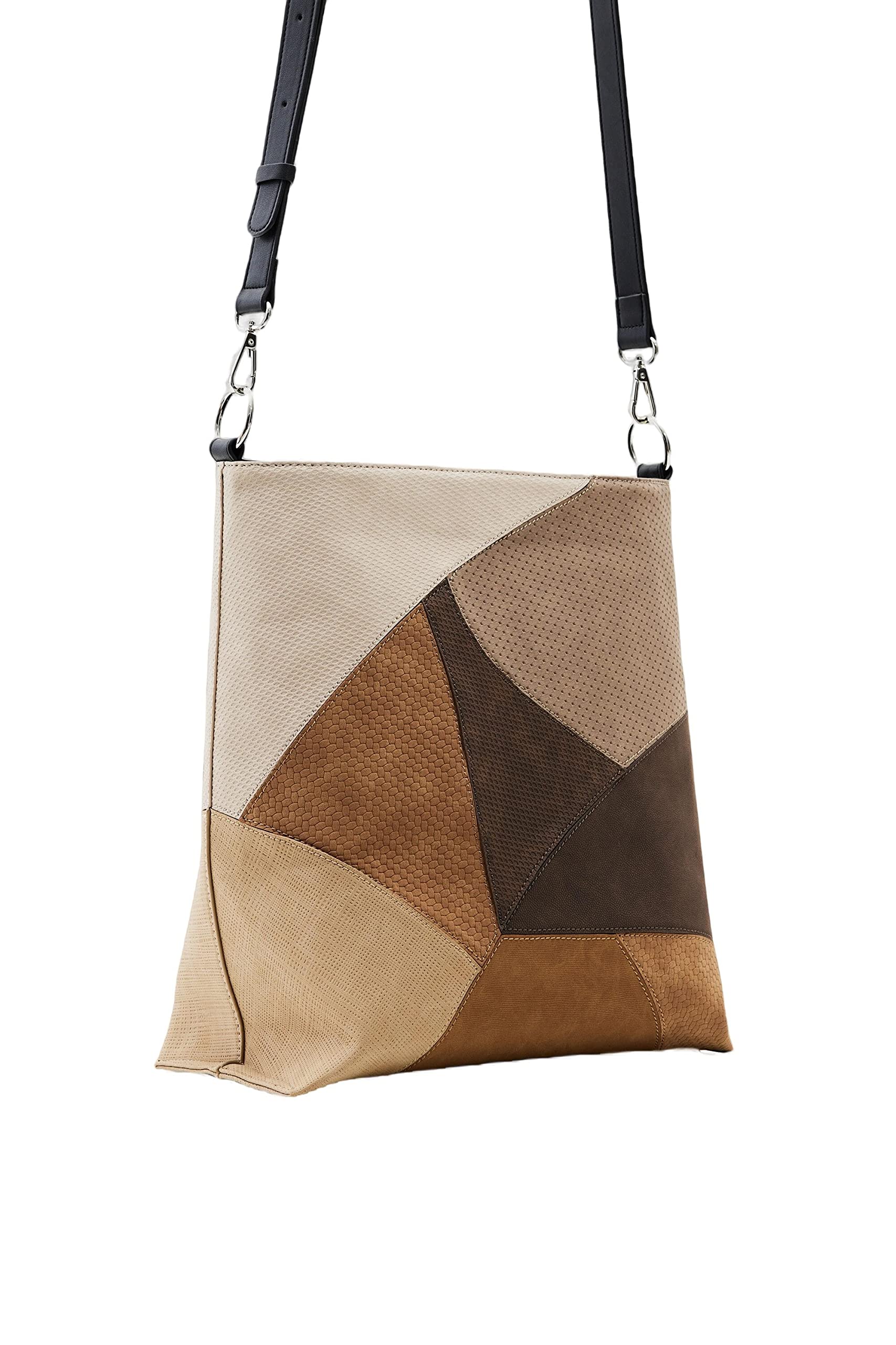 Desigual Accessories PU Shoulder Bag, Brown