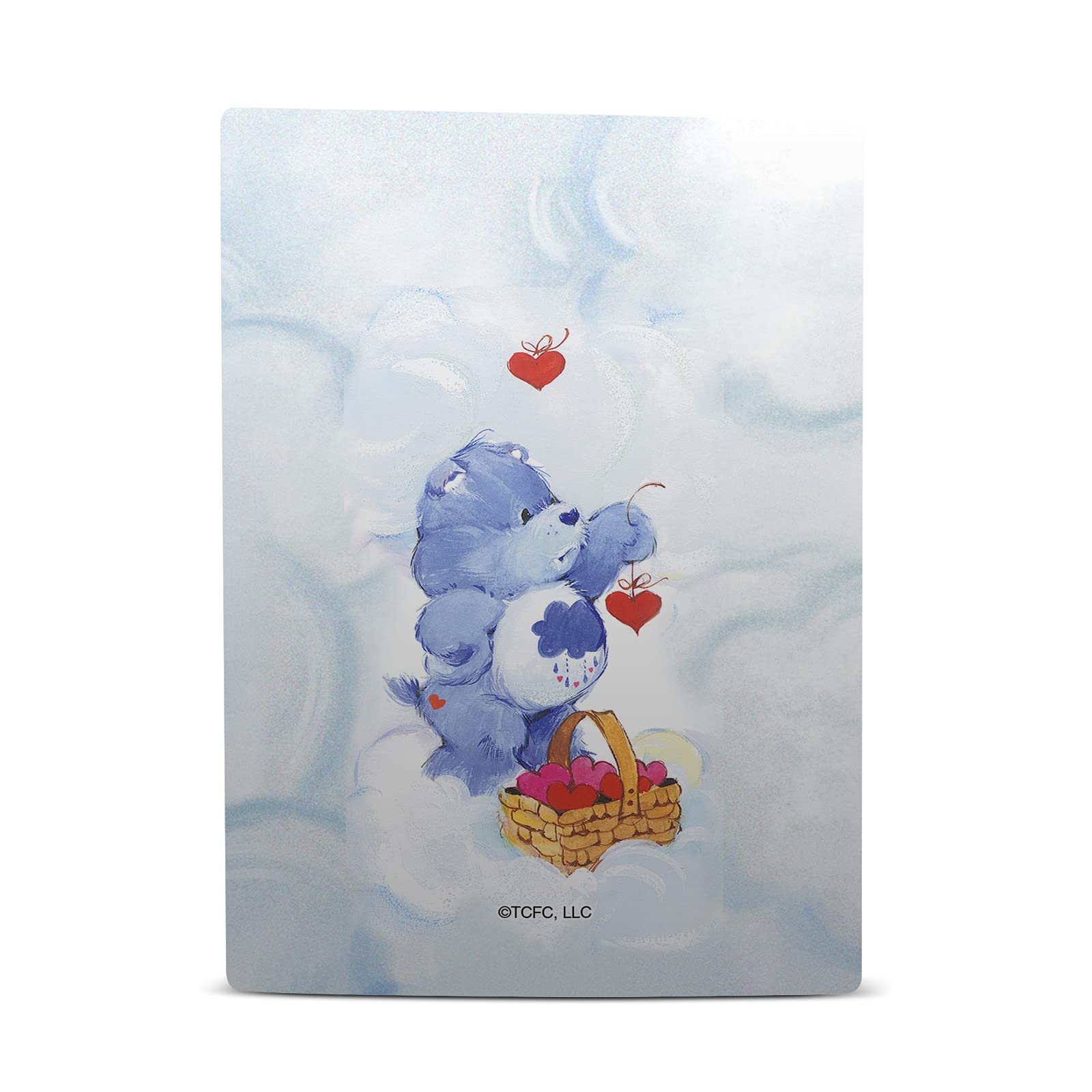 Head Case Designs Officially Licensed Care Bears Grumpy Classic Vinyl Faceplate Sticker Gaming Skin Decal Cover Compatible With Sony PlayStation 5 PS5 Digital Edition Console