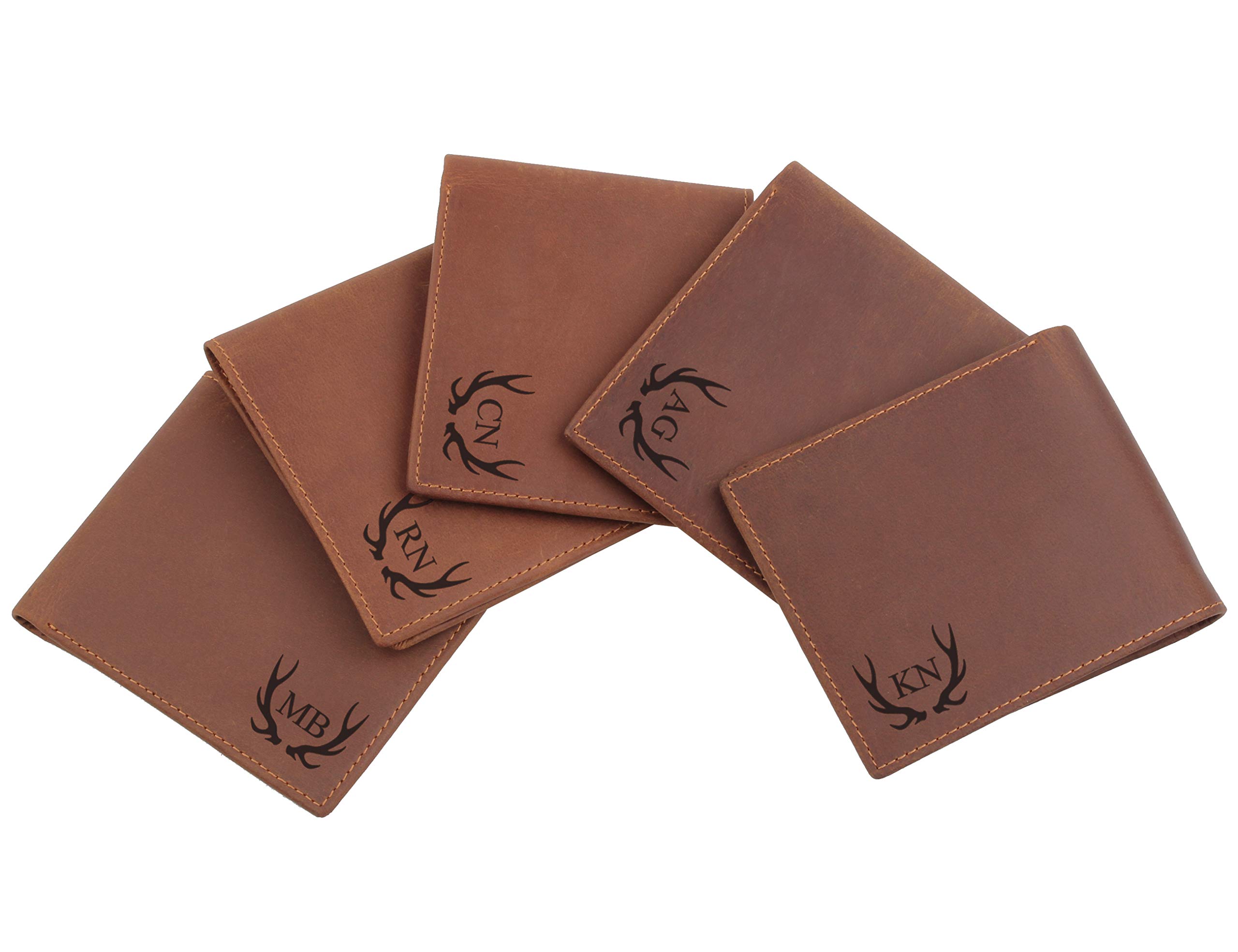 awofer Engraved Men's Wallet-Personalized Custom Leather Wallet, Custom Present idea for Husband, Son, Dad, Family-Best Graduation, Birthday, Anniversary, Fathers Day Presents