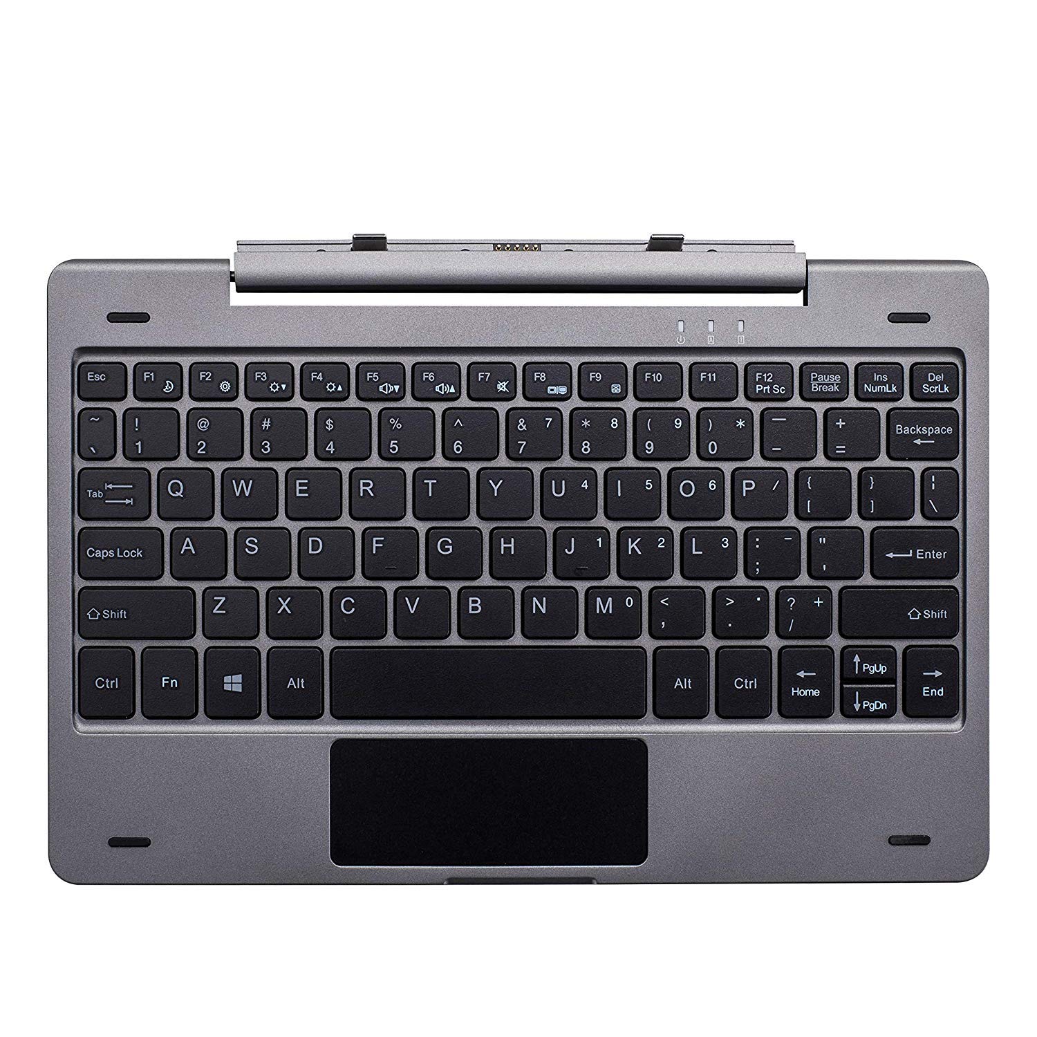 AWOW 10.1 Inch Windows 10 Tablet 2-in-1 Touchscreen Mini Laptop with Detachable Keyboard/IPS 1280x800 /4GB RAM /32GB ROM/Dual Webcam/Bluetooth 4.2/WiFi/HDMI/Micro SD