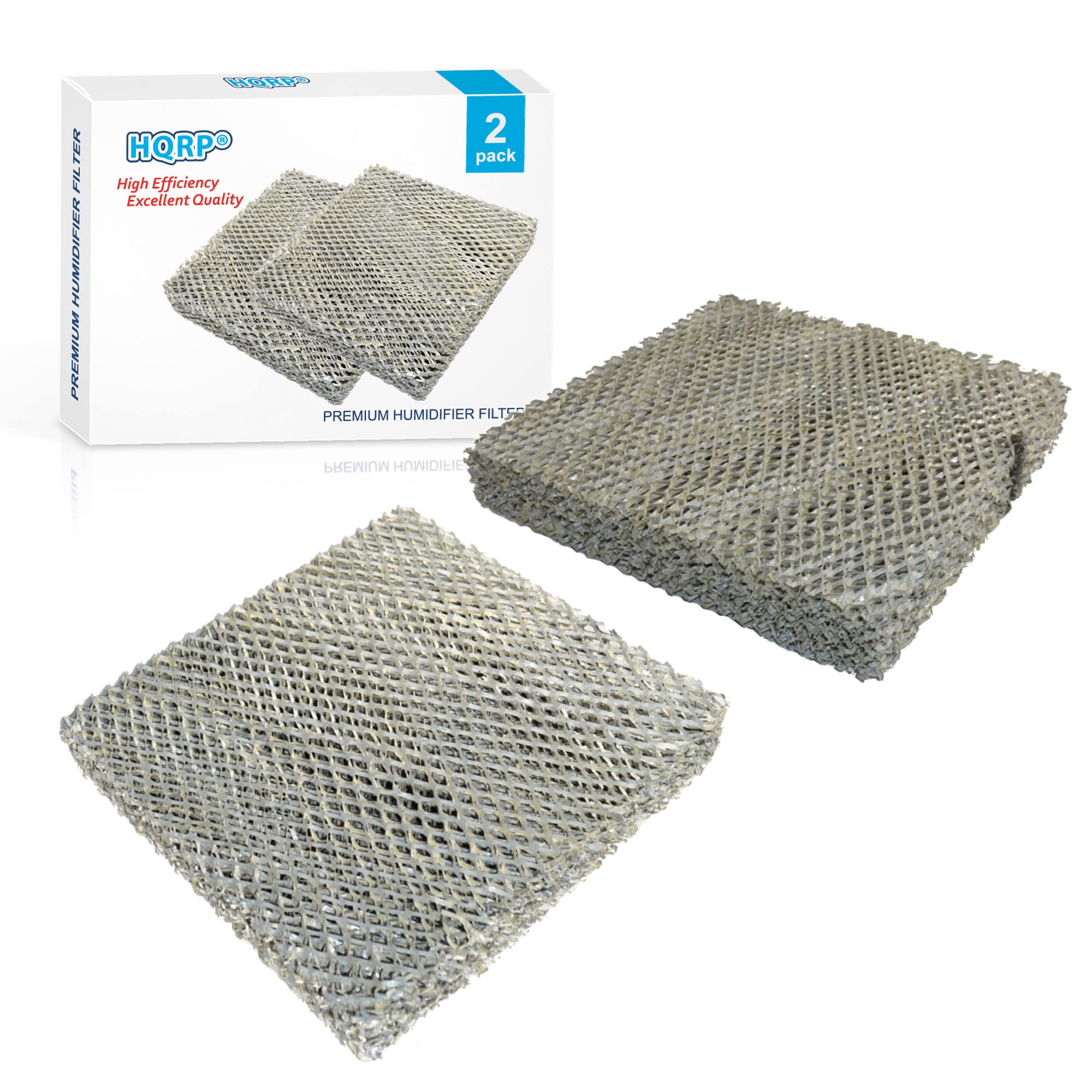 HQRP 2-Pack Water Filter Compatible with Honeywell HE220 HE225 HE220A HE220B HE225A HE225B HE100 HE150 HE100A HE150A/B HE200B HE240 Humidifiers; HC22 HC22P HC22P1001 HC22E1003 HC22A1007 Replacement