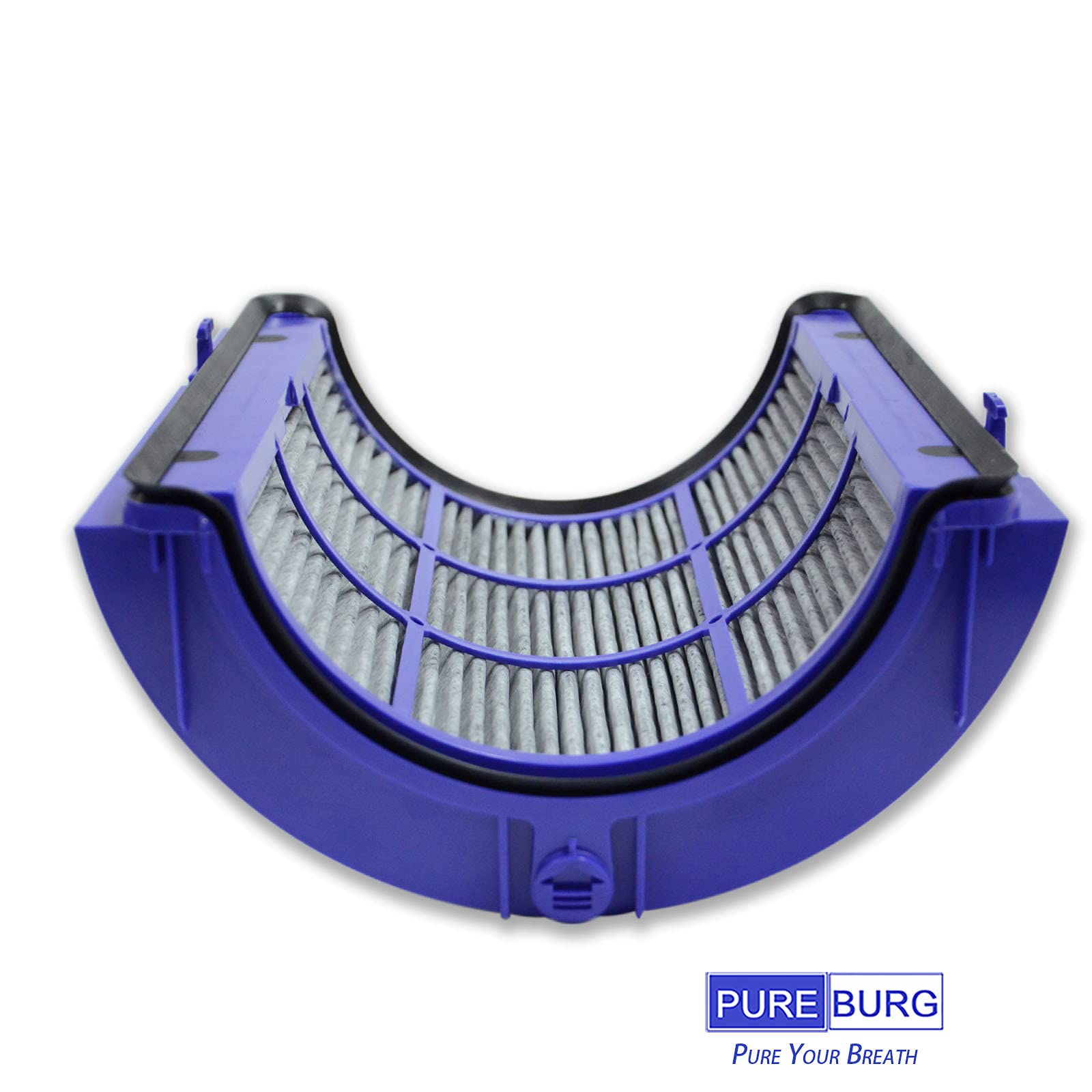 PUREBURG Replacement Filter Compatible With Dyson TP06 HP06 HP09 TP09 PH01 PH02 PH03 PH04 HP07 TP07 Pure Cool Hot Air Purifier 970341-01,H13 HEPA Activated Carbon 2-in-1