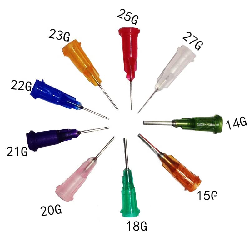 Dispensers Applicator Bottles Set, 50ml Dispensing Bottles With 11Pcs 0.5 Inch Dispensing Needles for DIY Quilling, Acrylic Painting, Oiler Bottle, Craft, Artwork Hobbies