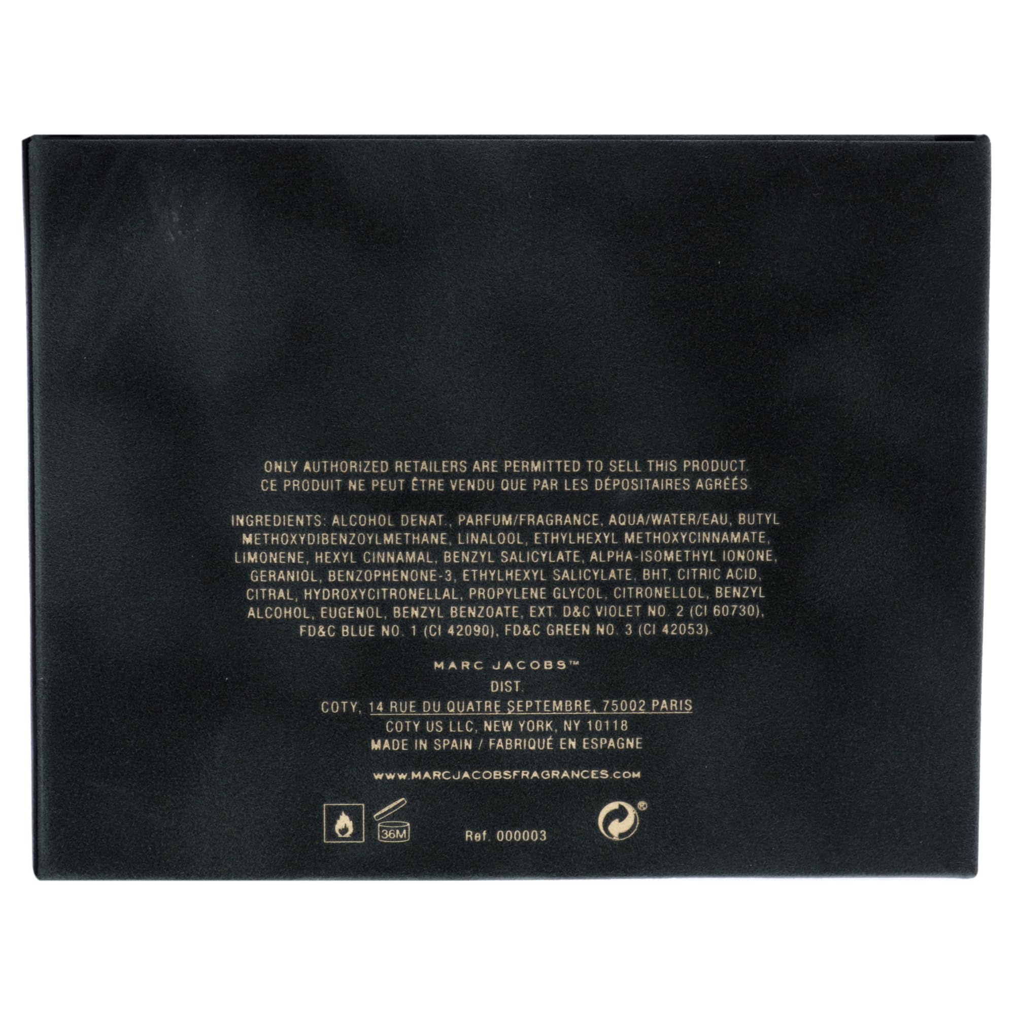 Marc Jacobs Decadence Eau de Parfum Spray, 3.3 Fl Oz