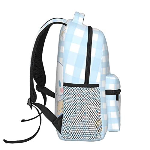 DIEZ Cinnamoroll Backpack Withe Side Pokect Large Suitable For Men Women hiking Camping Picnic Kawaii Gifts