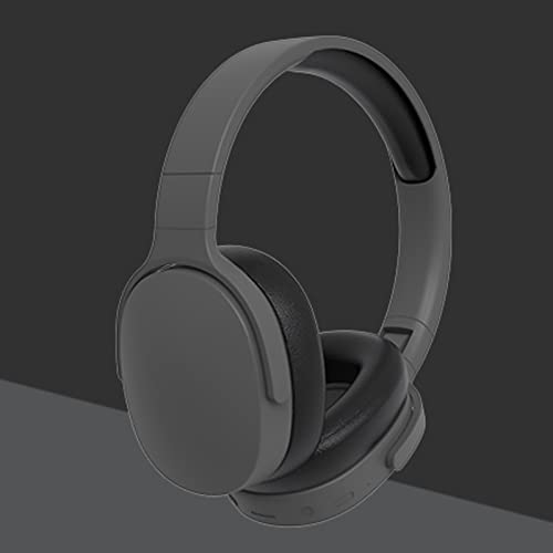 CENGNIAN Bluetooth HCT Wireless Foldable Noise Cancelling Headphones 5.1, Subwoofer Over Ear Bluetooth Headphones, Hi-Res Audio Deep Bass Memory Foam Ear Cups for Travel Home Office (Black)
