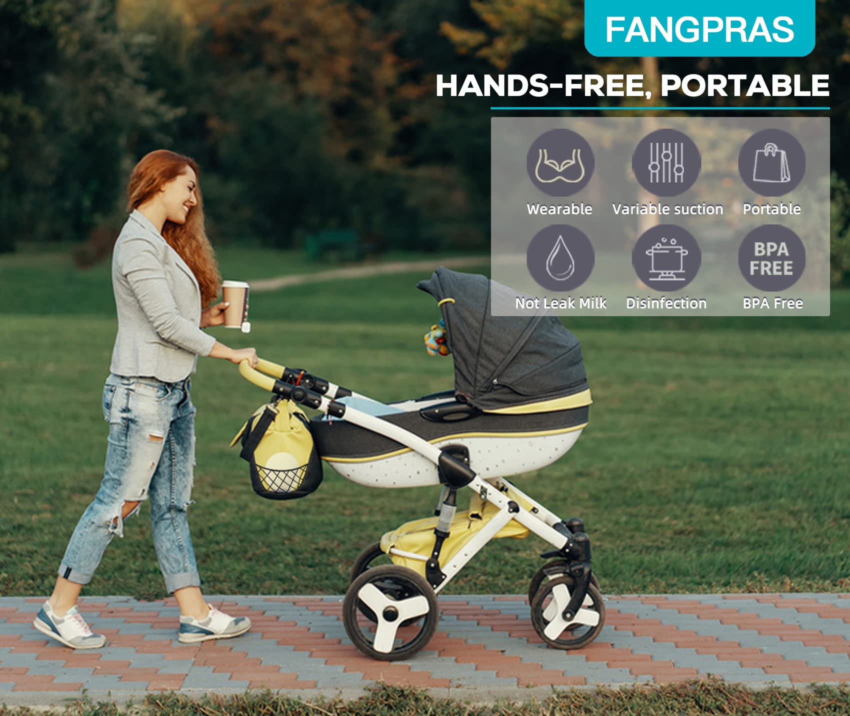 Breast Milk Catcher for Breastfeeding with Pumping Function︱4 oz Capacity Milk Saver︱Breast Shells Milk Collector︱Kick-Proof, Soft, Light︱Hands-Free, Portable︱Hand Pump, Protective Case (2Pcs)