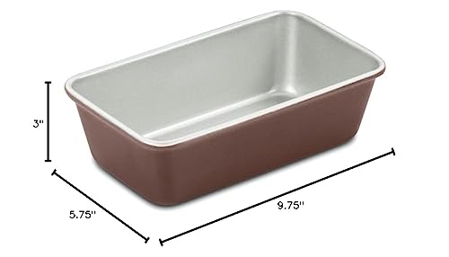 Cuisinart Chef's Classic Non-Stick Loaf Pan, 9", Bronze