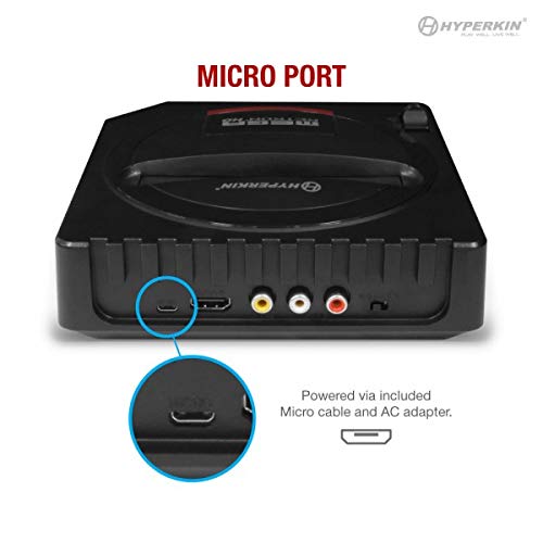 Hyperkin MegaRetroN HD Gaming Console for Genesis/Maga Drive with 2x Premium Controllers