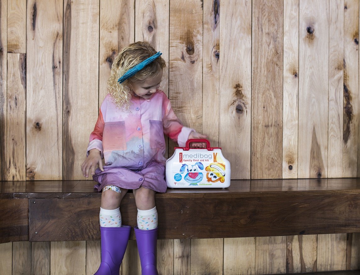 Medibag 117 Piece Kid Friendly First Aid Kit for the Whole Family