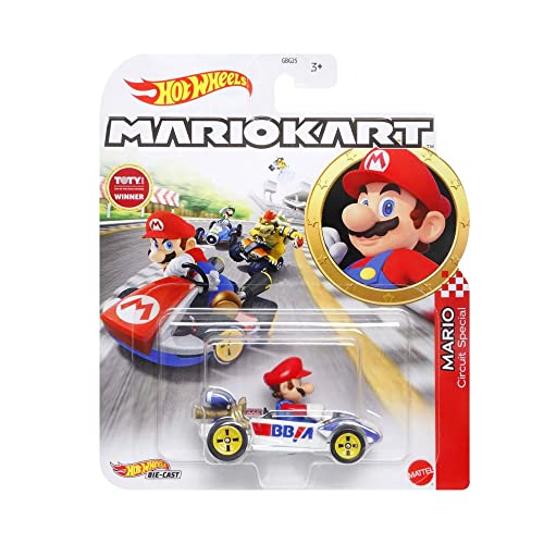 DieCast Hot Wheels Mario Kart Mario, Circuit Special