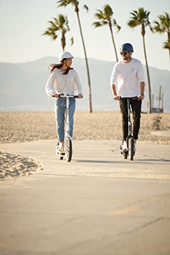 EcoSmart SUP Electric Scooter β 16" Air-Filled Tires, Wide Bamboo Deck, 350w High-Torque Hub-Driven Motor, Up to 15.5 mph & 15.5 Miles Range, Rear-Wheel Drive