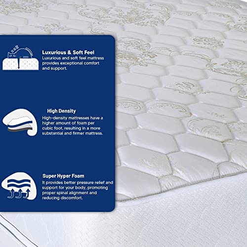 Continental Mattress, 9-Inch Gentle Firm Tight top Innerspring Mattress, Full XL