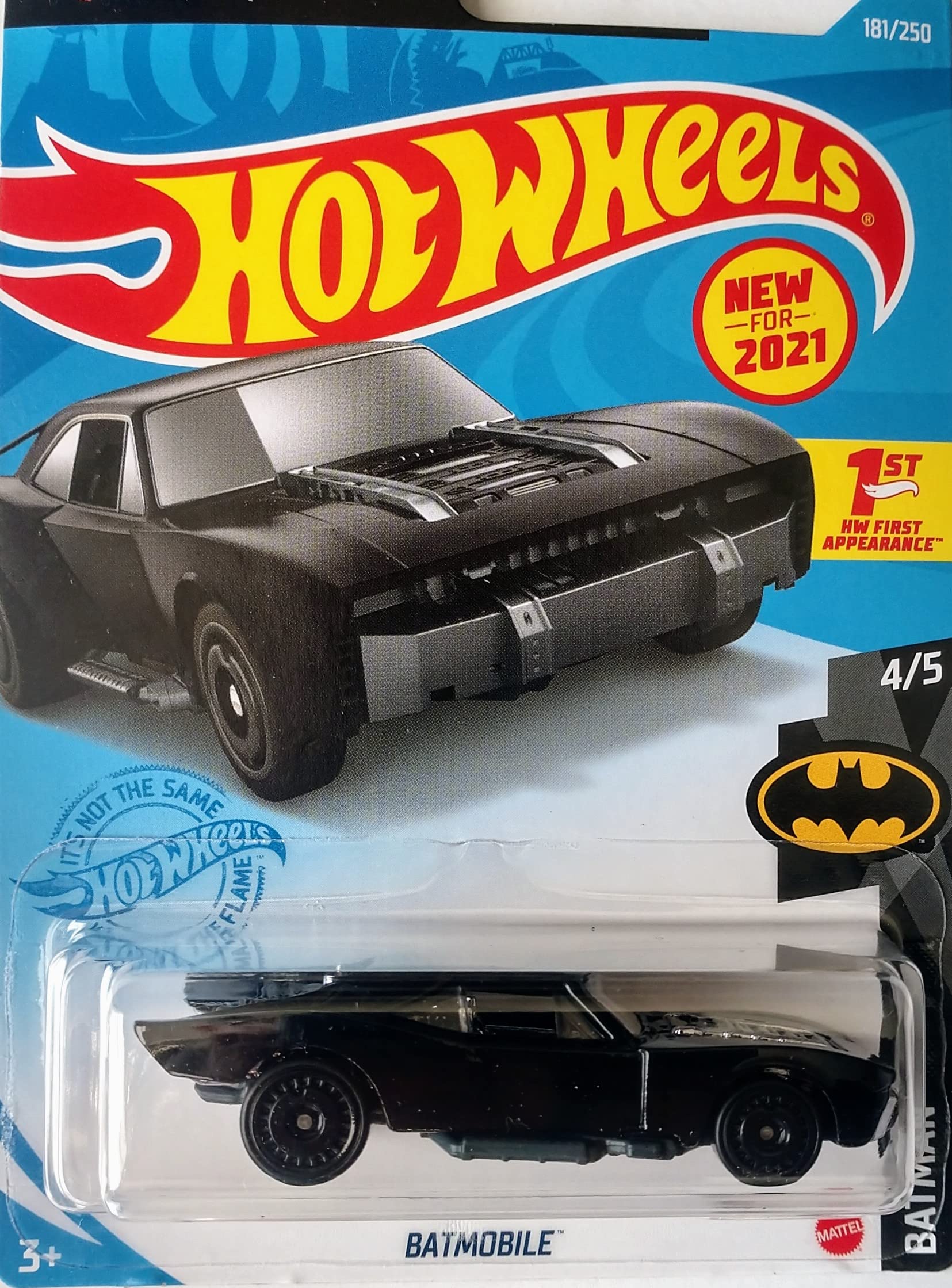 Hot Wheels Batman 5 Car Set Bundle Version 1
