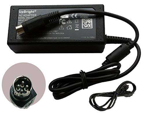 UpBright 12V 4-Pin AC/DC Adapter Compatible with Samsung ADP-4812 ADP-5412A EP06-000080A SDR-3100 SDR-5100 SDR-4200 SDS-P5080 SDS-P5101 SDH-P4041 SDH-P5081 SDE-3000N SDE-3001N SDE-3002P SDE-3003N DVR