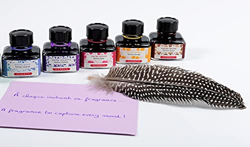Herbin Georges Lalo 13710T Scented Ink Lavender, 30 ml, 4.90 x 4.90 x 5.20 cm, Violette