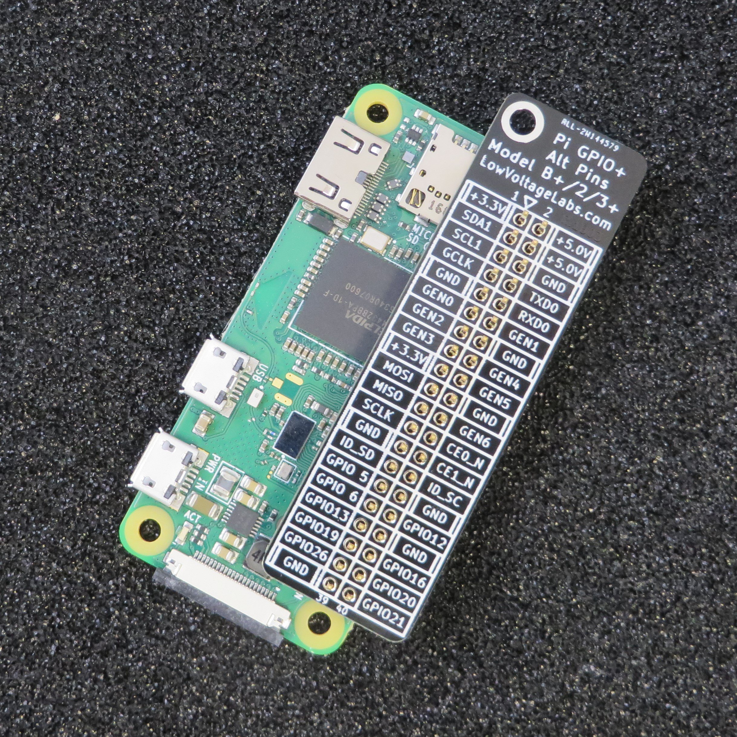 GPIO Reference Board for The Raspberry Pi Model A+, B+, Zero, 2, 3, 3B+, 4 (2 Pack)