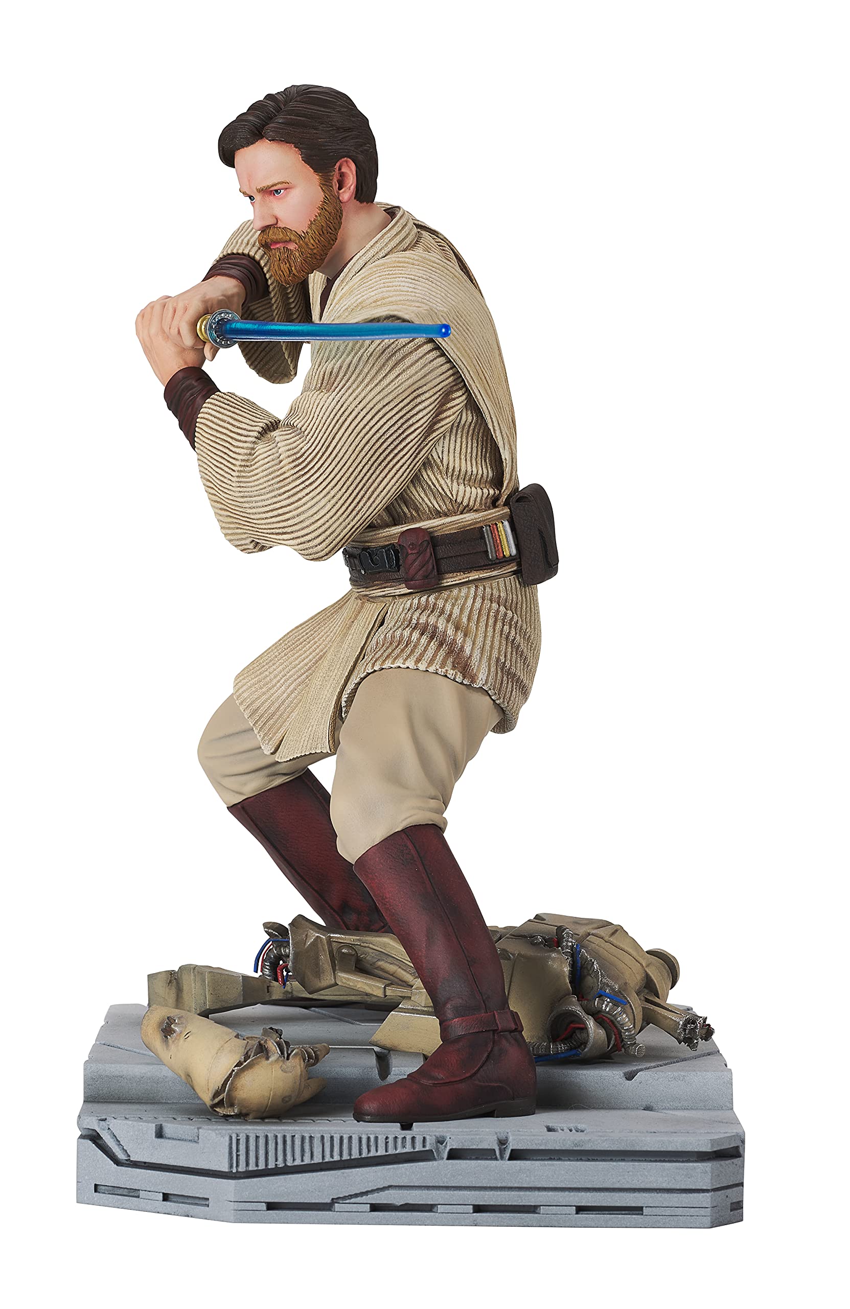 Diamond Select Toys Star Wars Milestones: Revenge of The Sith: OBI-Wan Kenobi 1:6 Scale Resin Statue, Multicolor, 12 inches
