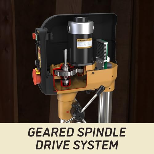 Powermatic 15-Inch Variable-Speed Floor Drill Press, 3/4 HP, 115V 1Ph (Model PM2815FS)