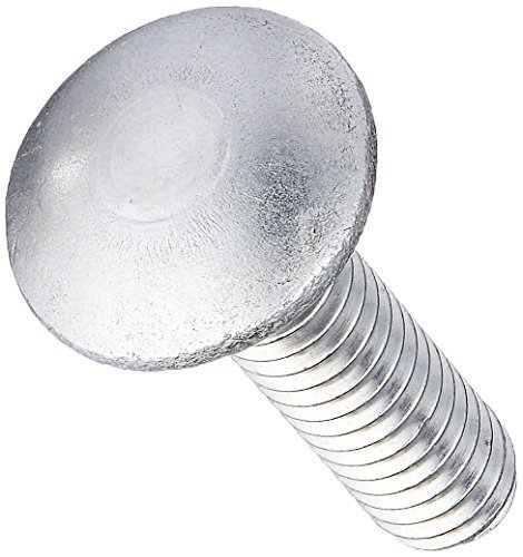 Hillman 832510 Stainless Steel Carriage Bolt, 1/4 x 1-Inch, 50-Pack