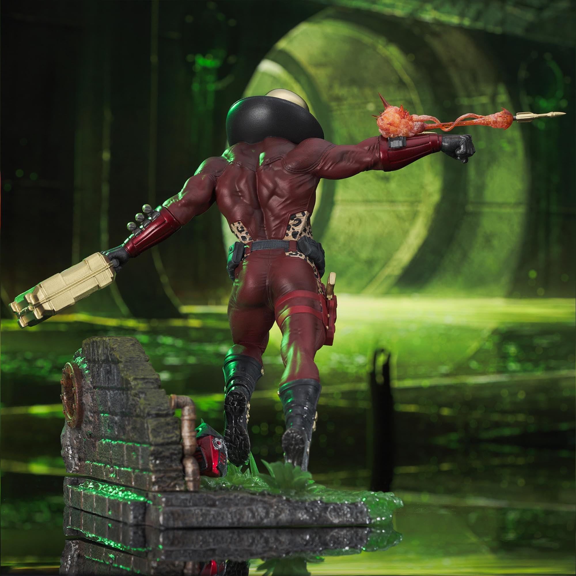 Diamond Select Toys GI Joe Gallery: Profit Director Destro PVC Statue, Multicolor