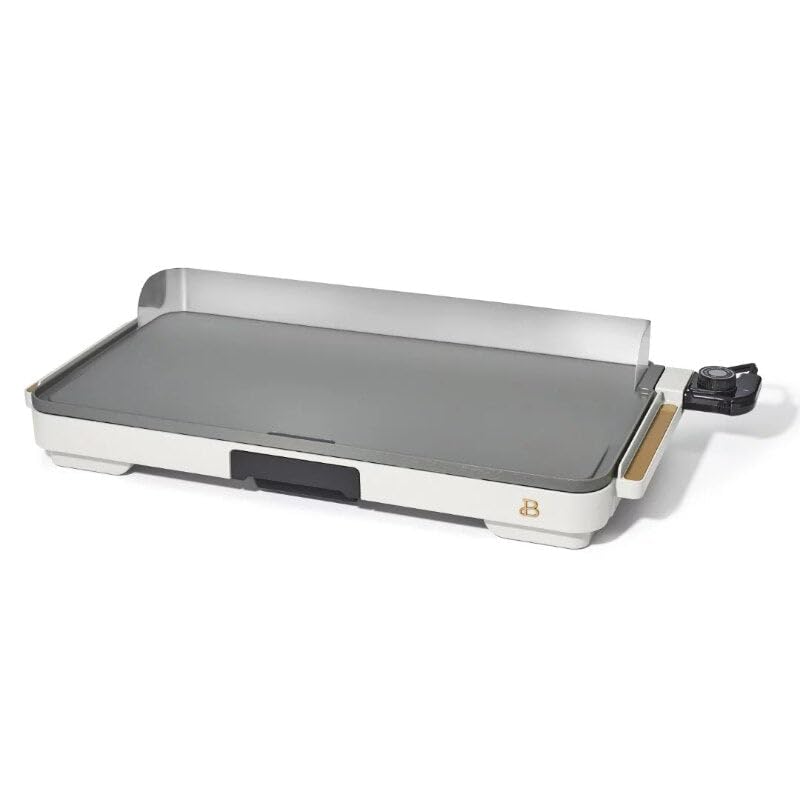 Beautiful 12" x 22" Extra Large Electric Griddle - Non-Stick Coating, 1500W Heating, Family-Sized Cooking Surface