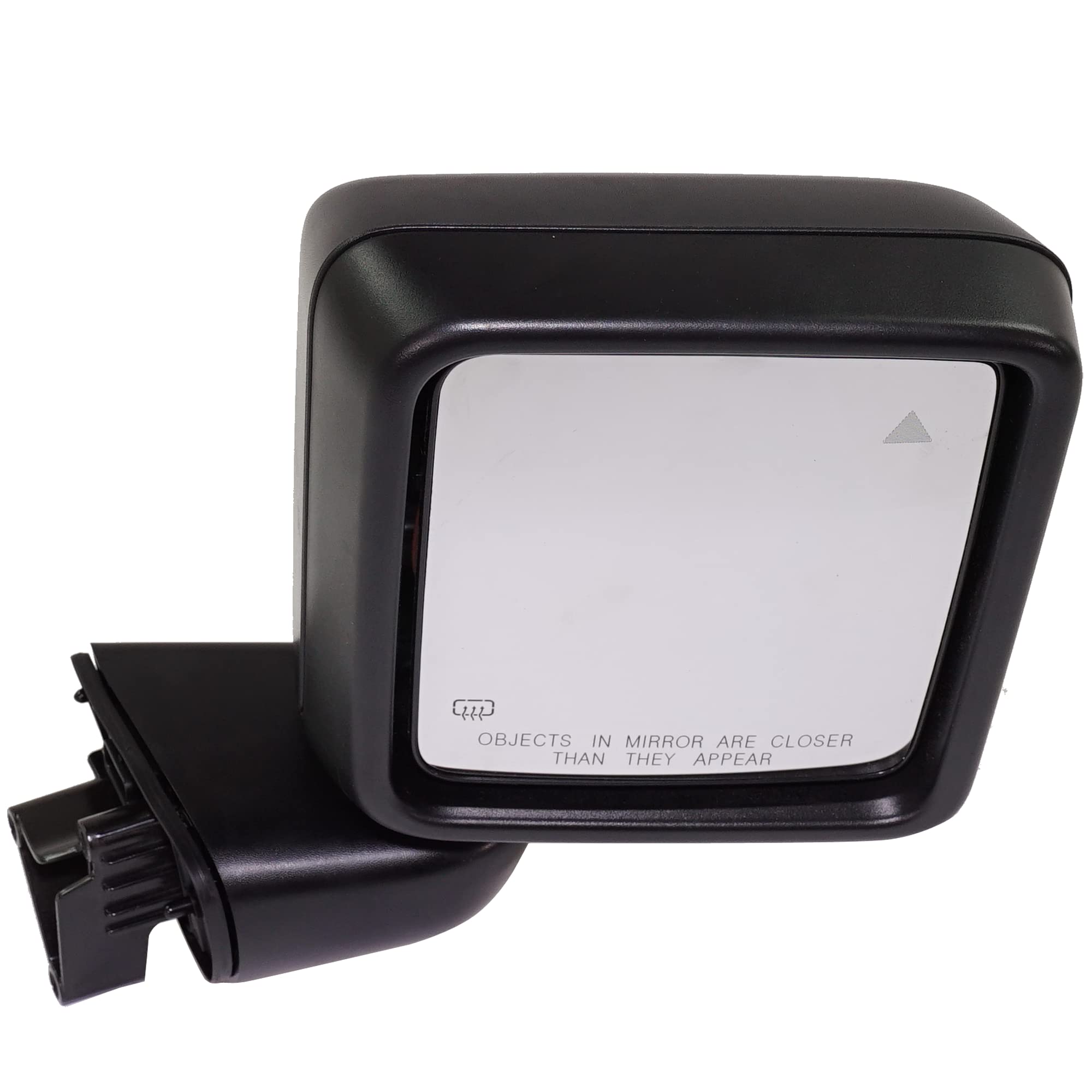 Kool Vue Driver & Passenger Side Power Heated Mirrors for Jeep Wrangler 2018-2023 With Blind Spot Monitor Textured