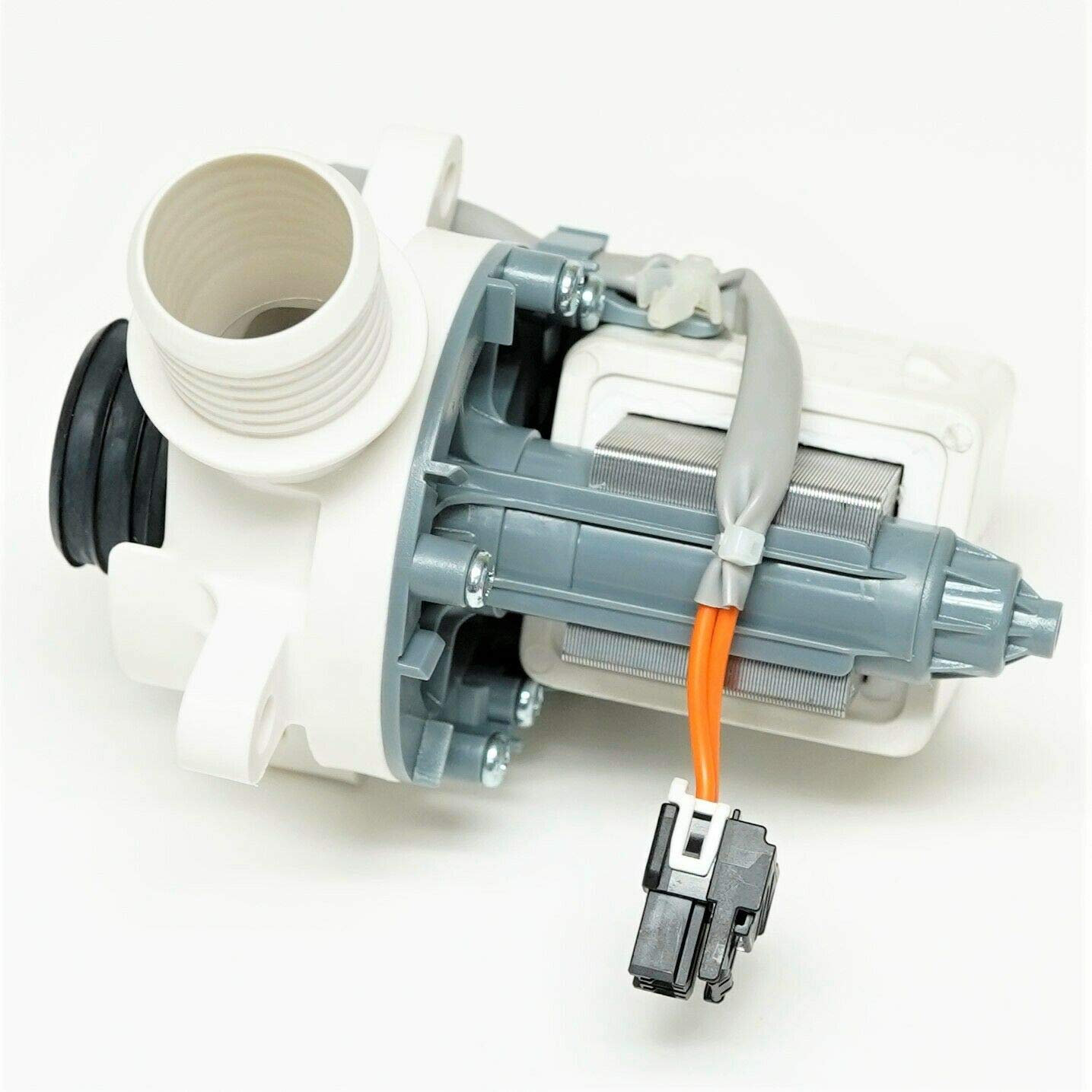 GLOB PRO SOLUTIONS CK900016 Fits Washer Drain Pump Compatible With GE, General Electric, 4958182, B40-3A01, 290D1201G001, 290D1201G002