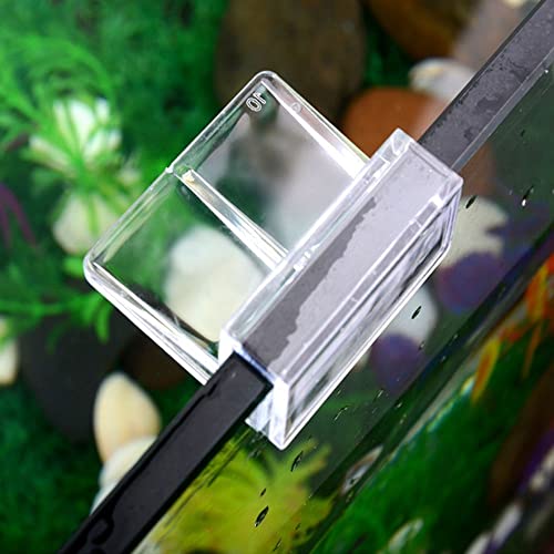 Clamp Support Holders Replacement Pet Parts Fish Tank Aquatic Pet Supplies Acrylic Clips Aquariums Lid Support Glass Cover Holders(6mm)