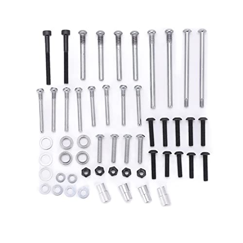 RC Front Rear Suspension Arm Kit, 1/10 RC Aluminum Alloy Parts Kit Compatible for TRAXXAS Slash 2WD 1/10 RC Car(Blue)