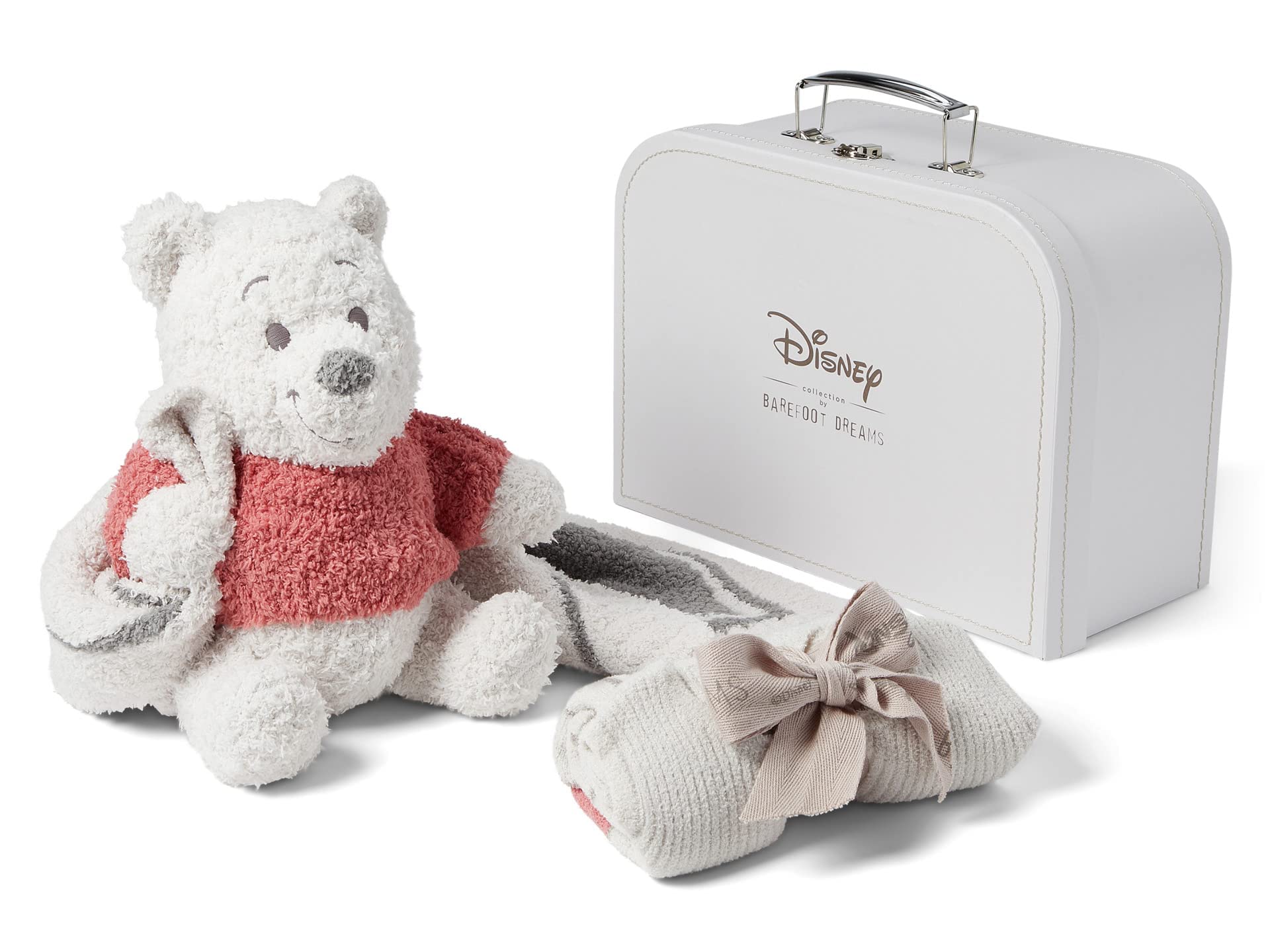 Barefoot Dreams CozyChic Ultra Lite® Disney Winnie the Pooh Infant Set, Almond Multi, 6-12 Months