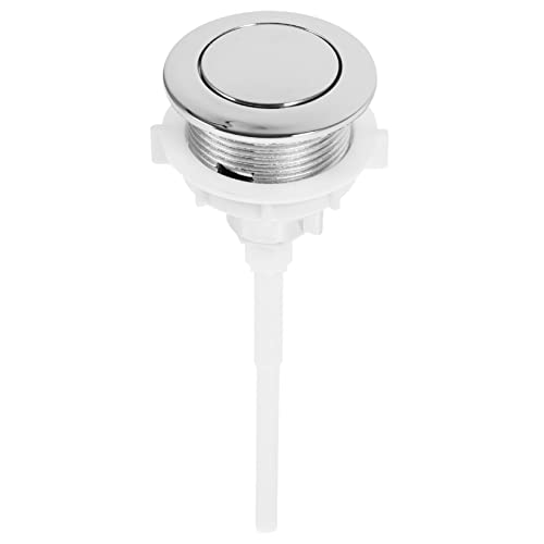 Cabilock Water Tank Single Button Air Switch Toilet Tank Toilet Accessories Single Flush Toilet Button Toilet Button with Thread Diameter Dual Water Valve Single Flushing Toilet Button Air