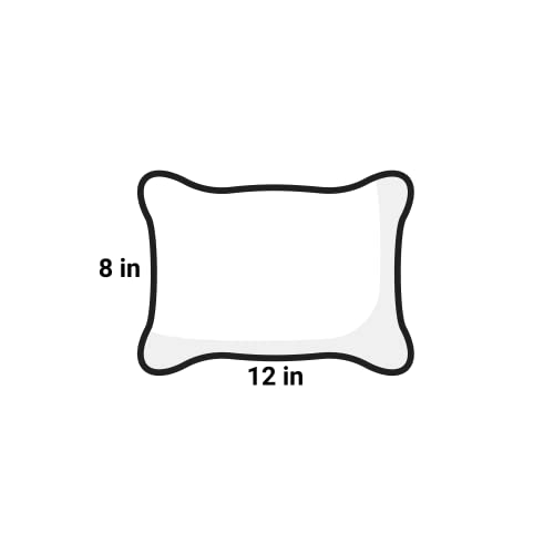 Chandler 4 Corners Artist-Designed Sweet Dreams Hand-Hooked Wool Decorative Throw Pillow (8β x 12β) Cute Pillow for All Ages, Perfect for Couches & Beds - Easy Care & Low Maintenance Pillow for Homes