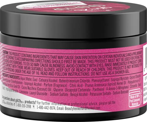 Got2b Color Pop Semi-Permanent Hair Color Mask, Pink, 5.1 oz