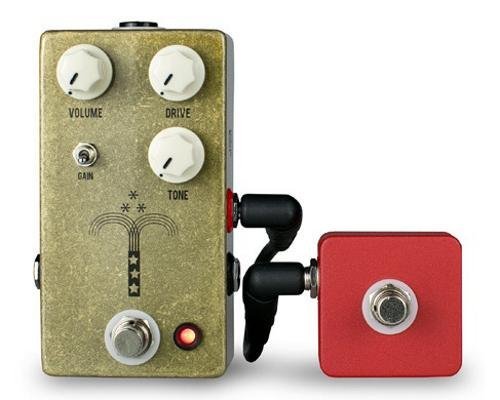 JHS Morning Glory V4 Overdrive Guitar Effects Pedal & JHS Red Remote Footswitch