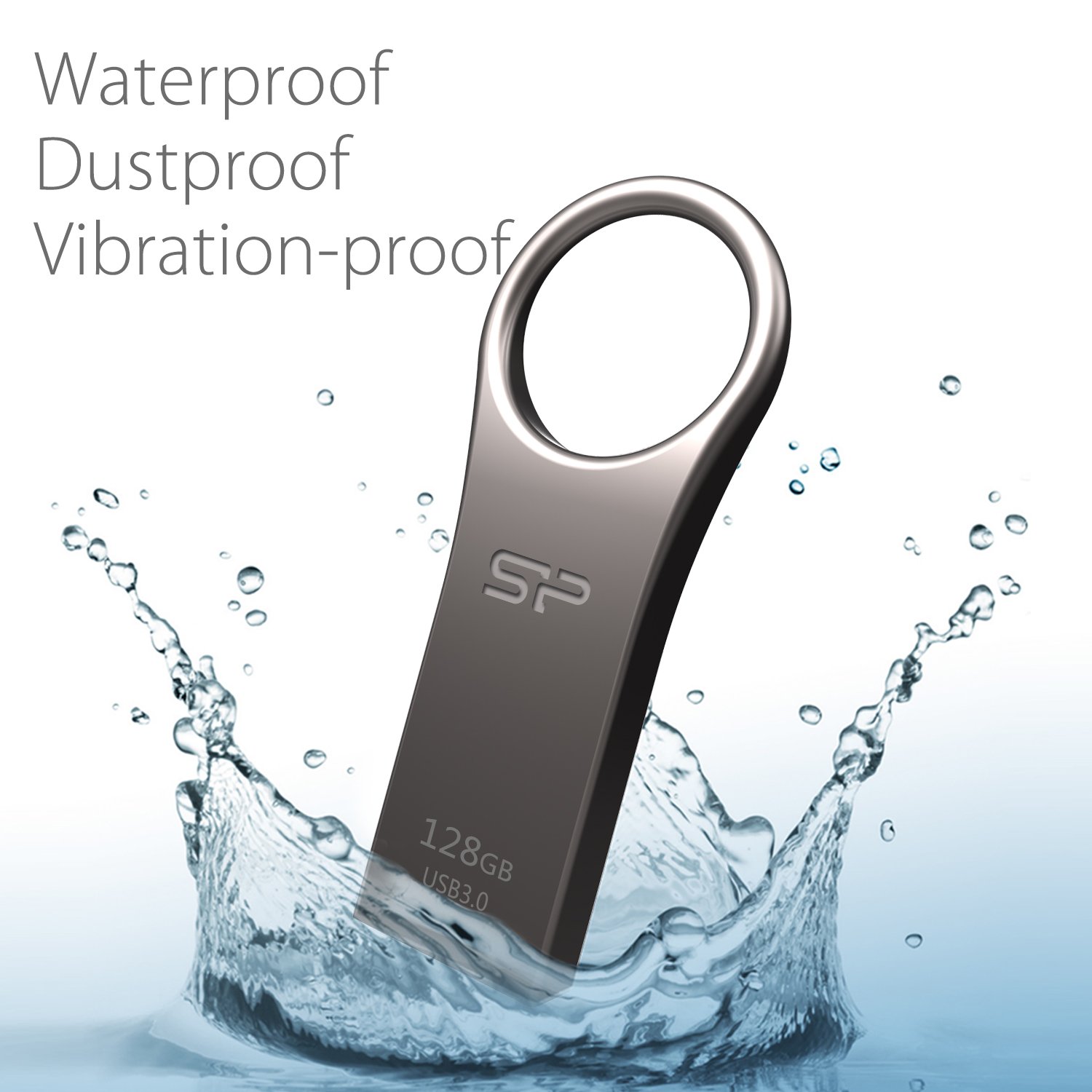 Silicon Power 128GB Jewel J80 USB 3.0 Flash Drive (J80)