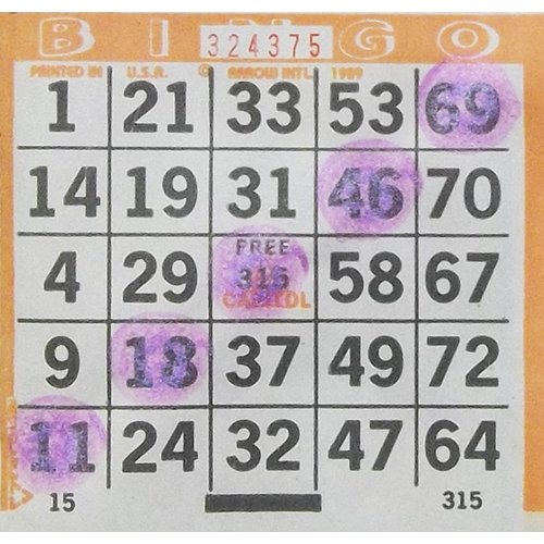 Glitter 3oz Ink Purple Bingo Dauber