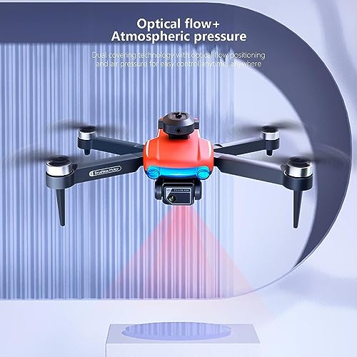 Drone with Camera, Drone With 4K HD Fpv Camera Remote Control Toys Gifts For Boys Girls, Toy Easy to Play, With Altitude Hold Headless Mode One Key Start Speed, 3D Flip (Black)