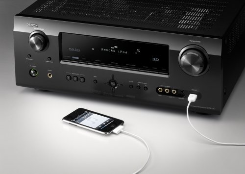 Denon AVR-791 7.1 Channel AV Home Theater Multi-Source / Multi-Zone Receiver with HDMI 1.4a supporting 1080p and 3D (Black)