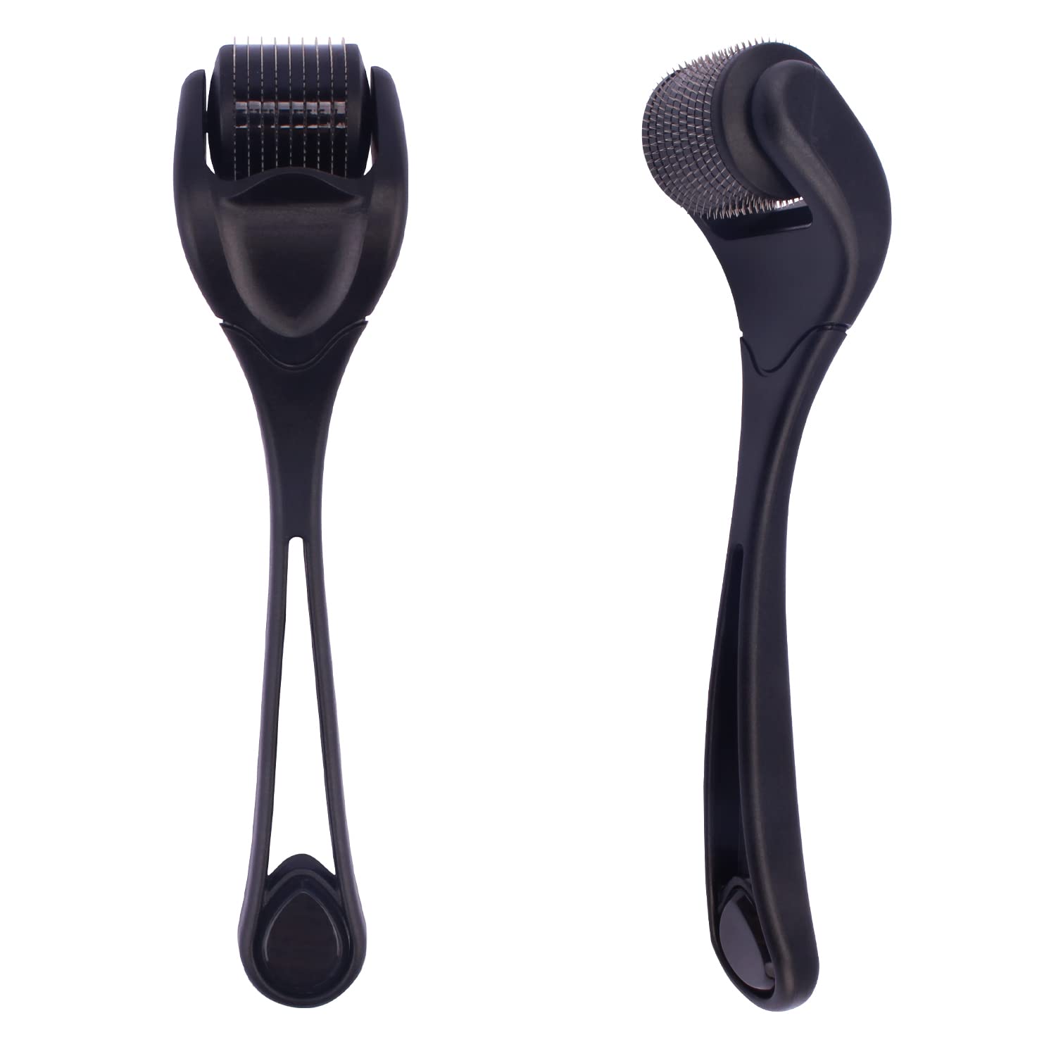 Beauty Roller 540 Stainless Steel Black MOOKARDILANE Facial Body Beard Hair Home Use w/Storage Case