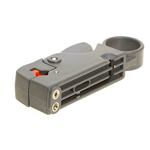 Cables Direct Online - Deluxe Rotary Coax Coaxial Cable Stripper Cutter Tool RG58 RG6 RG59 Quad, Dual