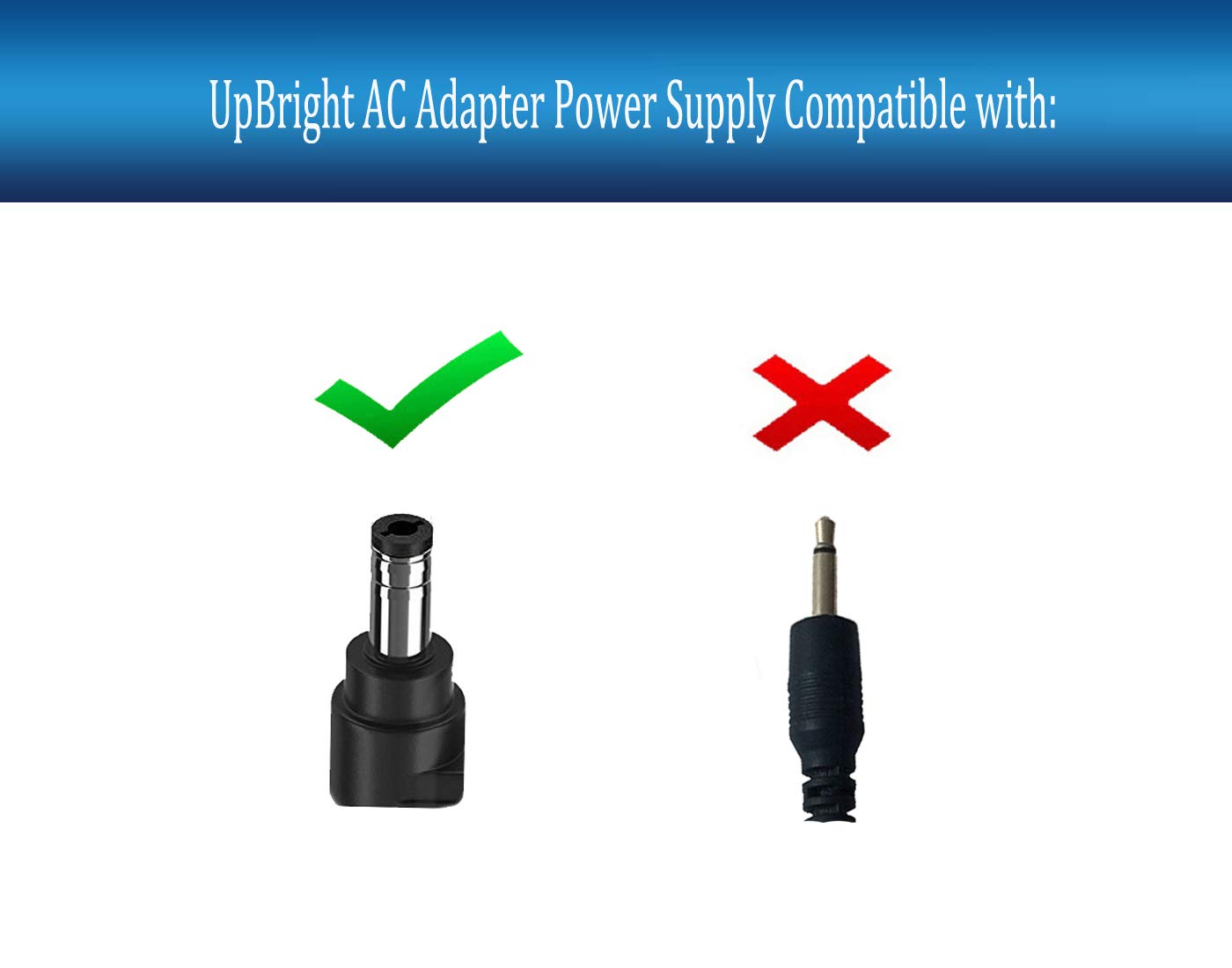 UPBRIGHT 6V AC/DC Adapter Compatible with Brecknell Salter Model HB-208D HB208D HB-2080 D LPS 400 LPS400 LPS Portable Shipping Scale Balance DC6V 500mA 6VDC 0.5A - 1A 6.0V Power Supply (5.5mm Barrel
