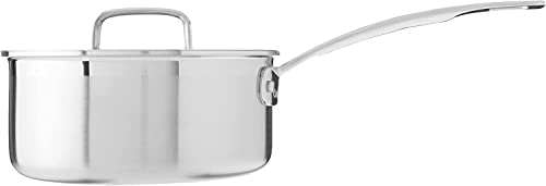 Cuisinart Saucepan with Cover, Triple Ply 2-Quart Skillet, Multiclad Pro, MCP19-18N